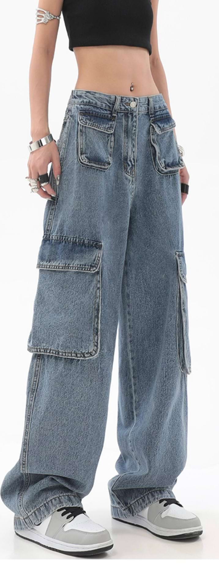 Slim Multi Pocket Jeans