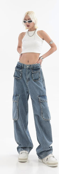 Slim Multi Pocket Jeans